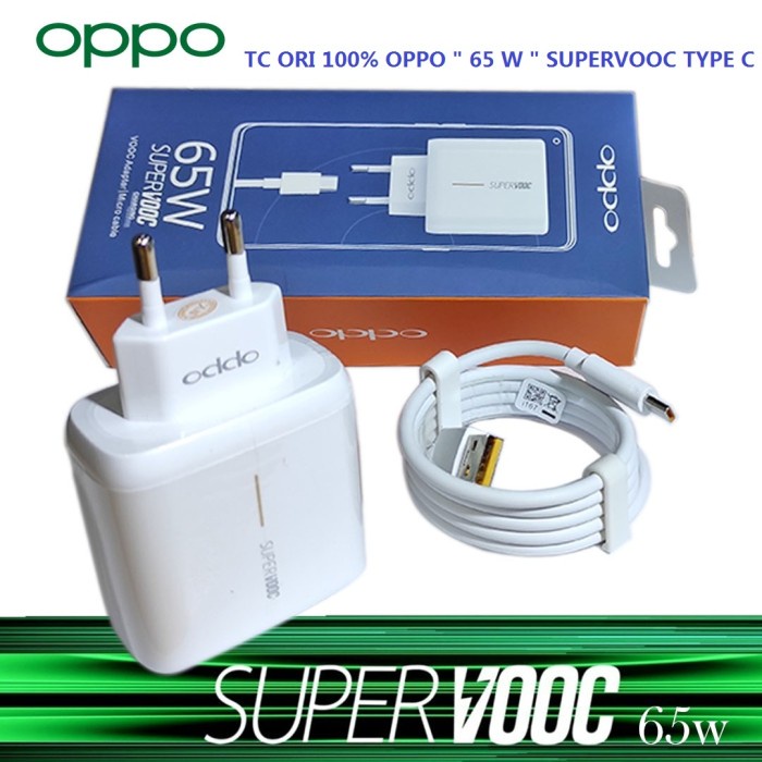 Jual TC OPPO 65 W SUPERVOOC TYPE C CHARGER HP | Shopee Indonesia