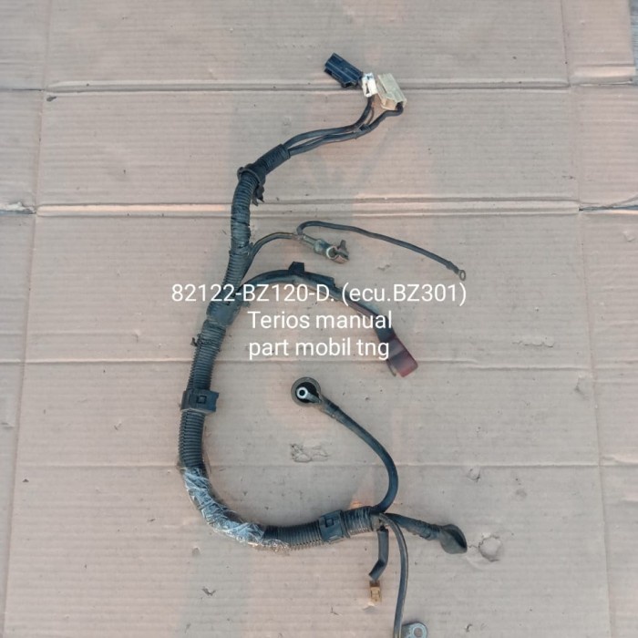 Jual Wearing Wiring Kabel Body Daihatsu Terios Type 1 M/T 82122-BZ120 ...