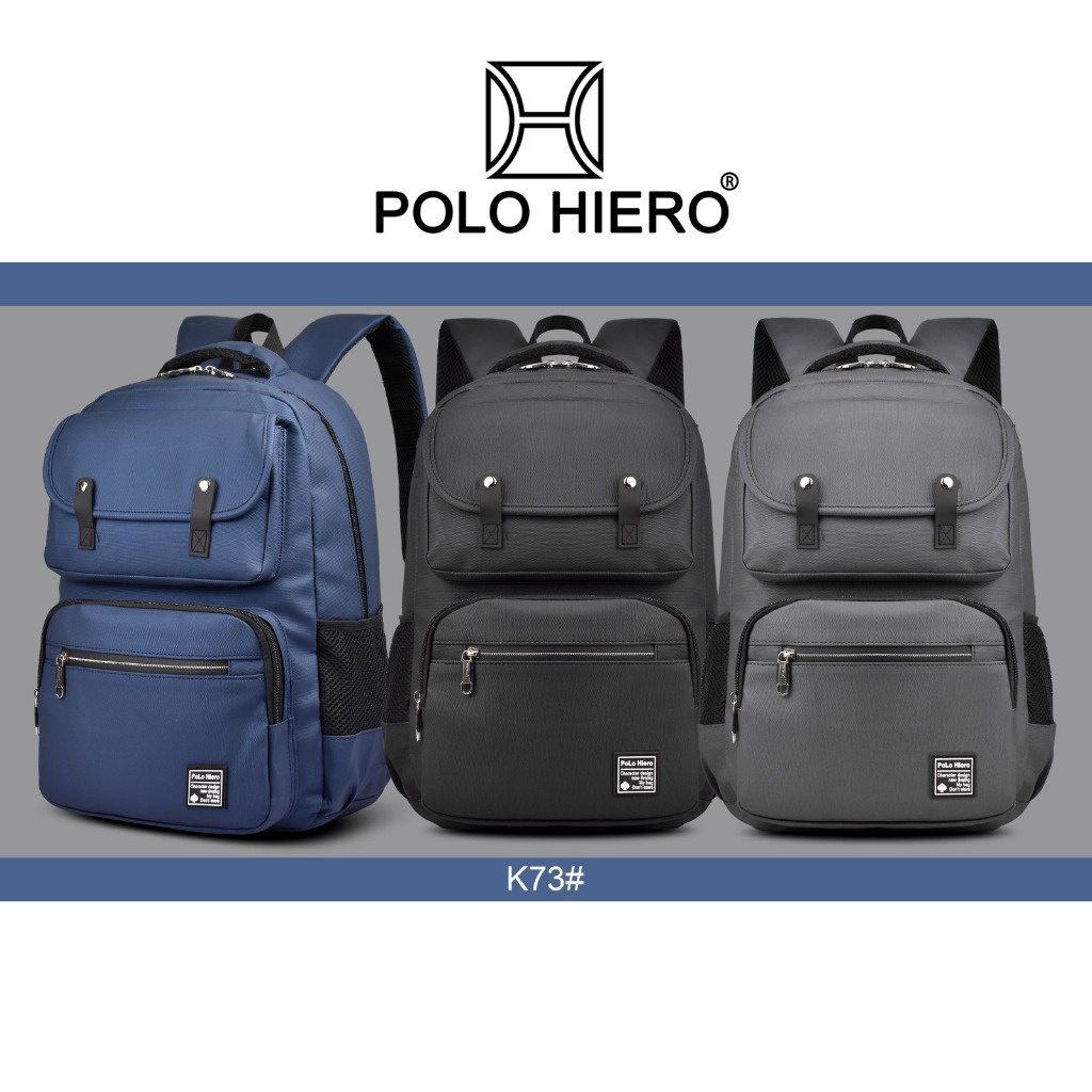 Jual Polo Hiero Tas Ransel Polo Hiero K73 Tas Pria Wanita Tas Kerja Tas ...