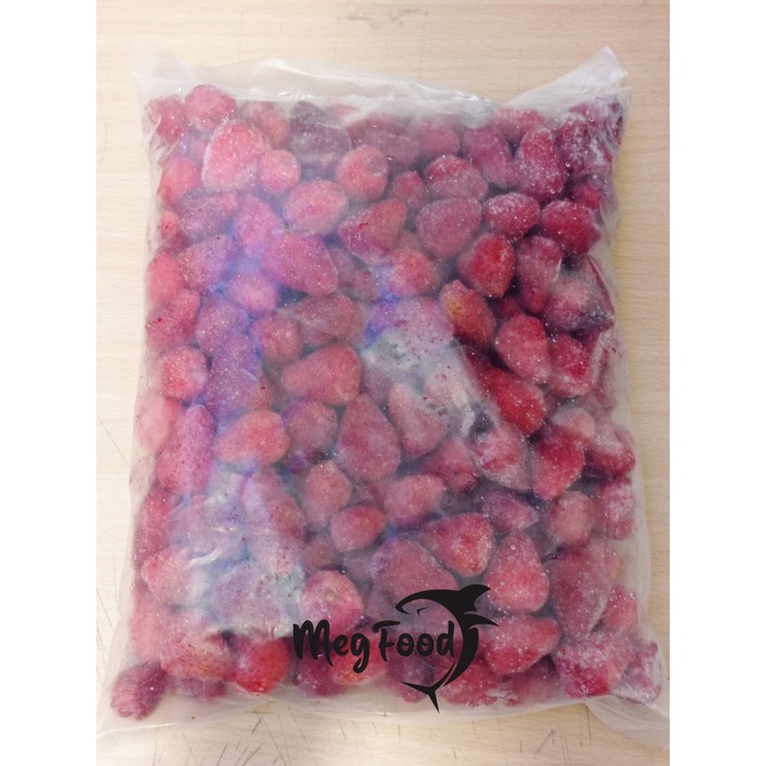 Jual IQF Strawberry Import Frozen 1Kg | Shopee Indonesia