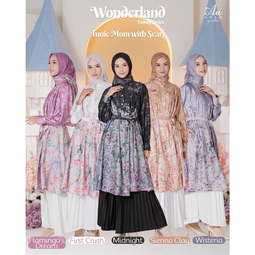 Jual Tunik Mom Wonderland Family Series by Aden Signature (Tunic Only ...