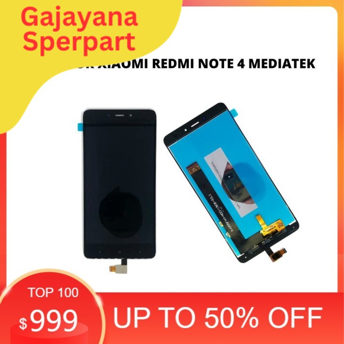 Jual Lcd Touchscreen Xiaomi Redmi Note 4 Mediatek Deca-core Original ...