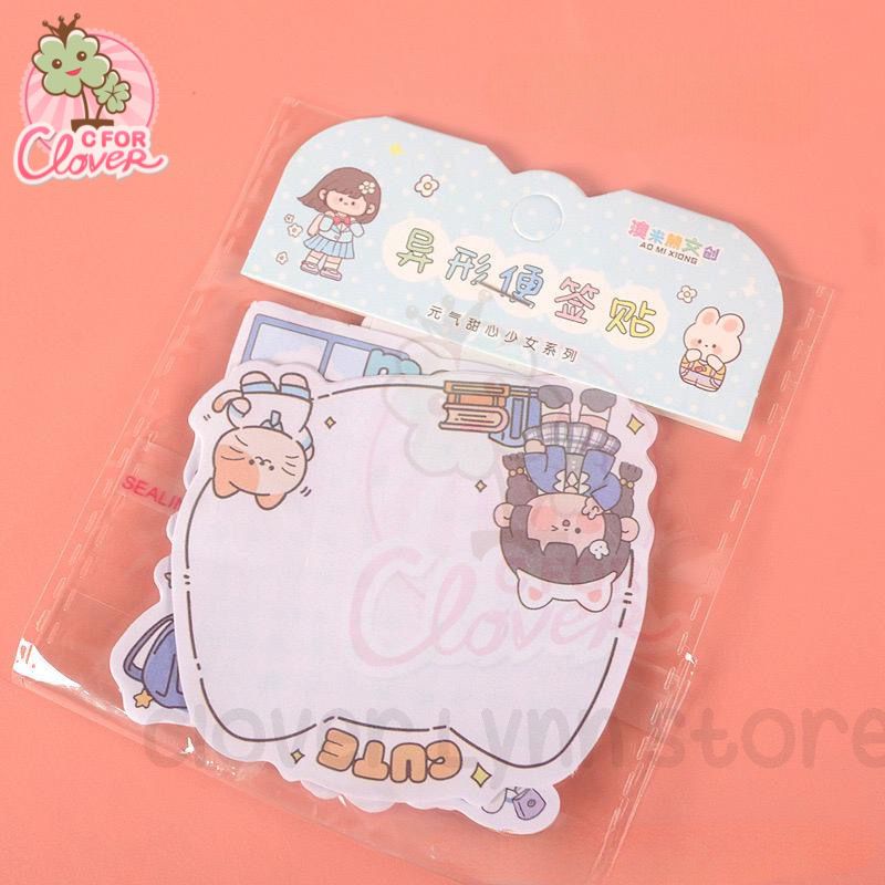 Jual STICKY NOTES MOMO SERIES notepad memo stiker catatan lucu gemoi ...