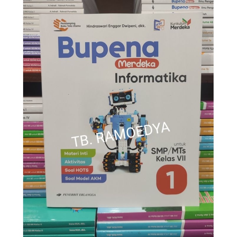 Jual Buku Bupena Merdeka Informatika SMP/MTs kelas VII Kurikulum Merdeka Erlangga | Shopee Indonesia