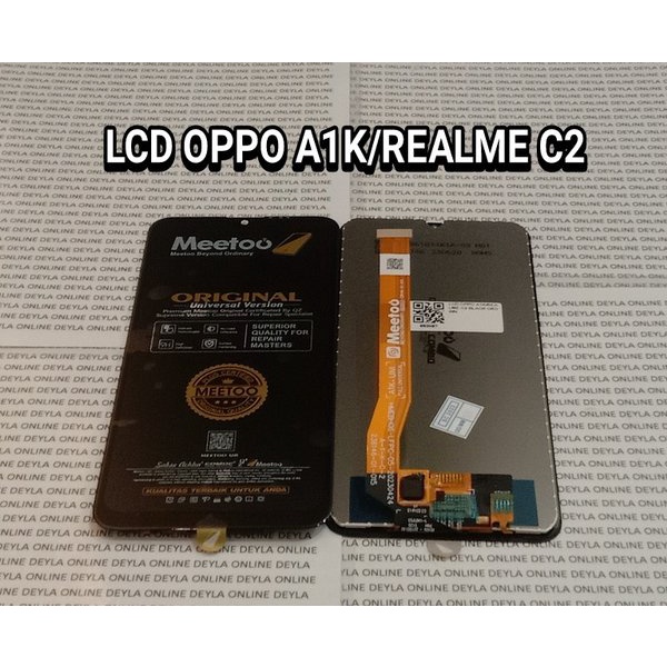 Jual LCD TOUCHSCREEN REALME C2 A1K MEETOO | Shopee Indonesia