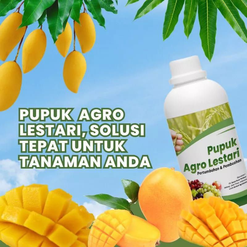 Jual Pupuk Argo Lestari 1 Liter - Pupuk Organik Cair Penyubur dan pelebat Terampuh Bisa COD ...