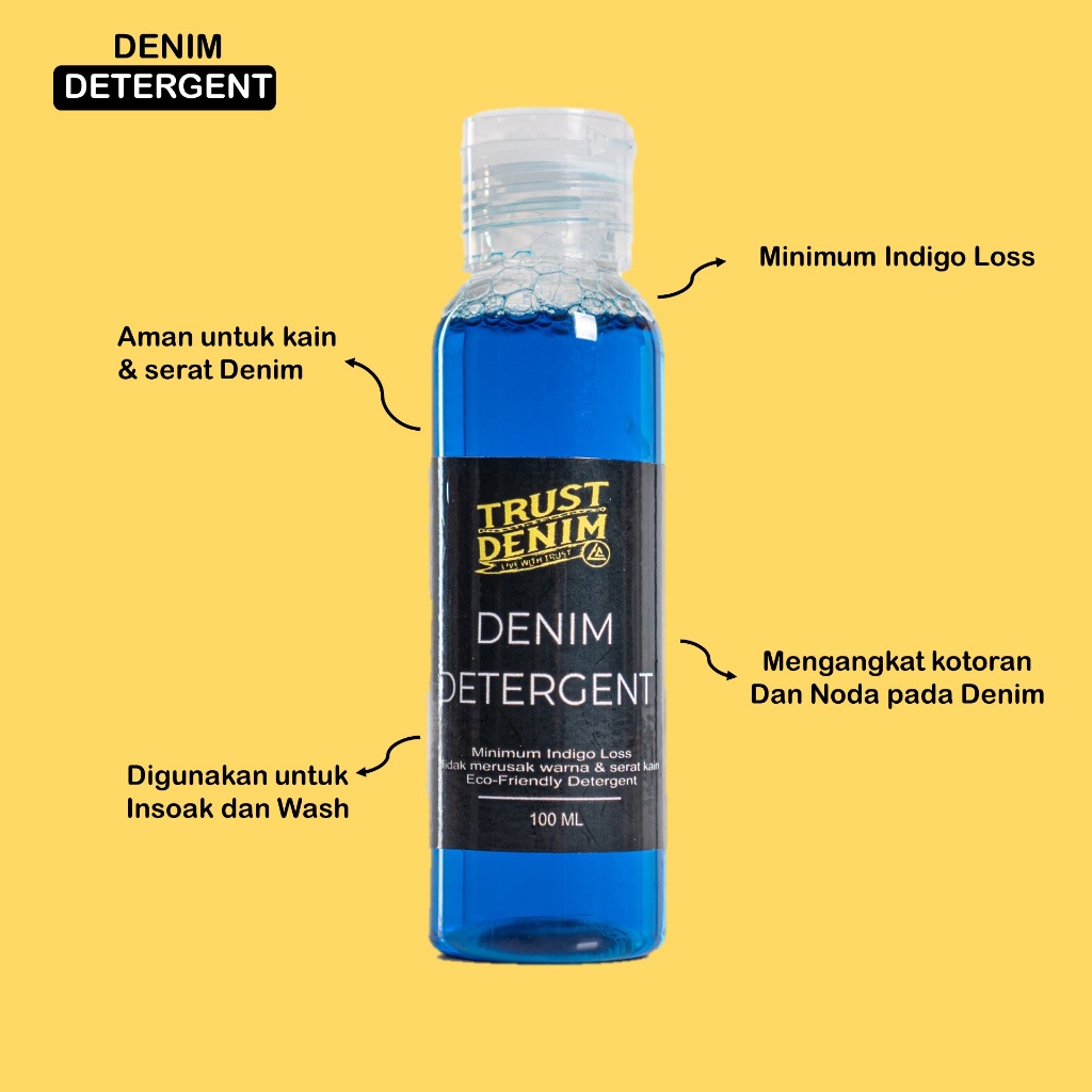Jual TRUST DENIM - Denim Detergent - Sabun cuci Raw Denim Minimum ...