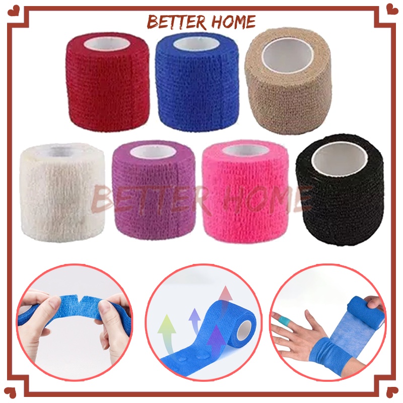 Jual Perban Elastis Jari 4.5 m x 5 cm/Wrist Tape/Perban Jari/Sport Tape ...