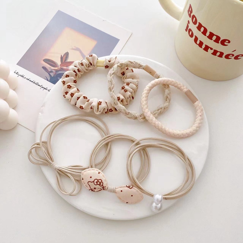 Jual ED - 6PCS / SET KUNCIRAN IKAT RAMBUT FASHION KOREA / AKSESORIS ...