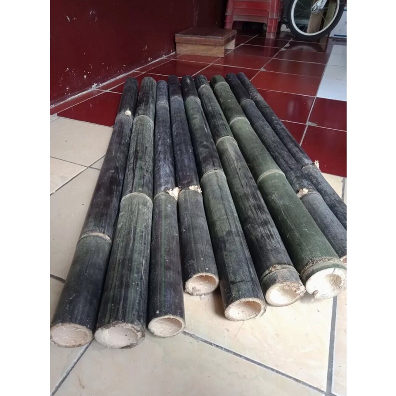 Jual Bambu hitam asli panjang 2 meter | Shopee Indonesia