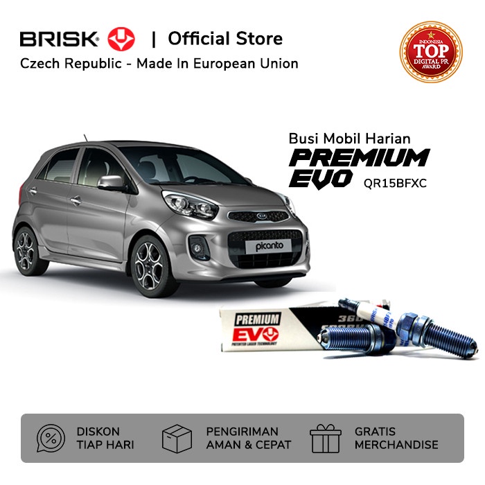 Jual Busi Mobil Kia New Picanto Brisk Premium Evo QR15BFXC | Shopee ...
