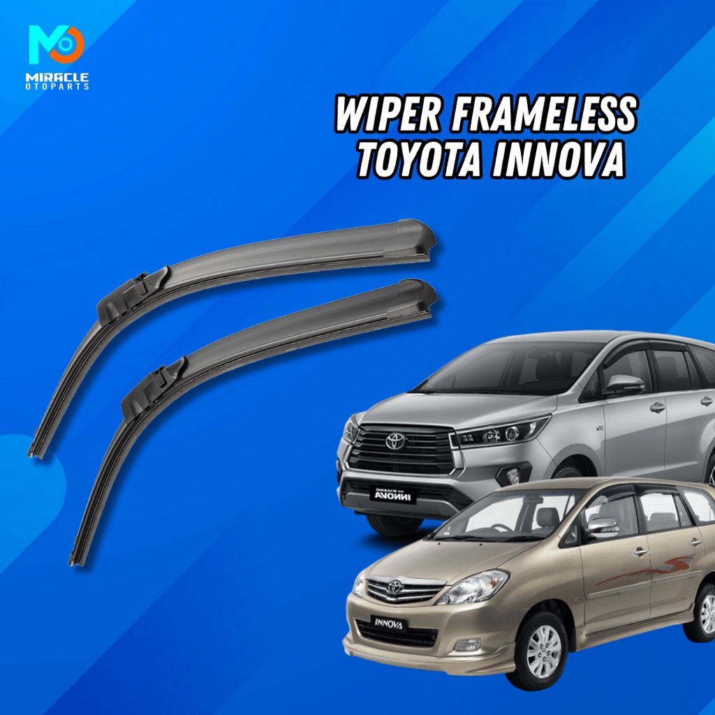 Jual Wiper Frameless Toyota Kijang Innova / All New Innova / Reborn ...