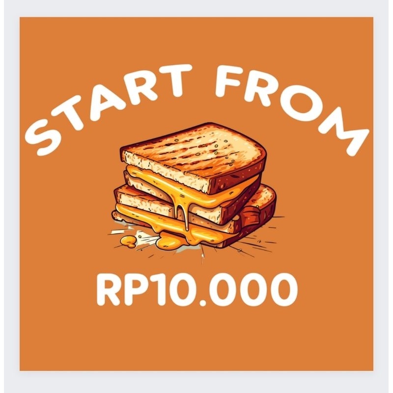 Jual Cetak stiker vnyl china inddor hi res meteran custom roti bakar 88 ...