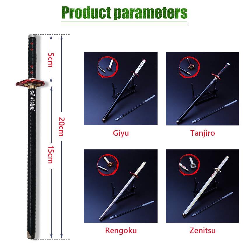 Jual Pulpen Pedang Sword Pen Zenitsu Anime Demon Slayer Kimetsu no ...