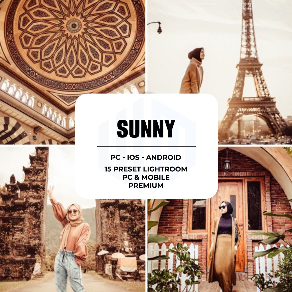 Jual 15 PRESET LIGHTROOM SUNNY SELEBGRAM | MURAH!! | Shopee Indonesia