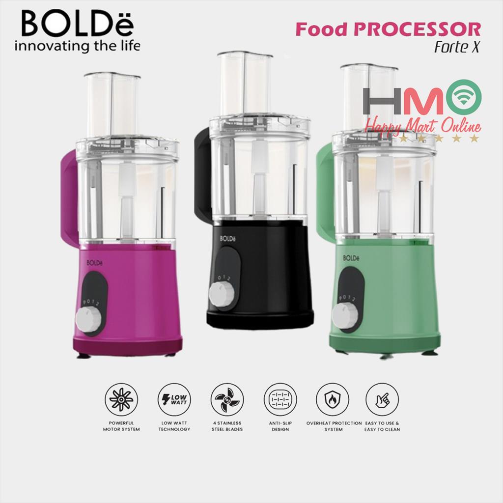 Jual Bolde Food Processor Forte X Blender Penghalus Pengiris Buah ...