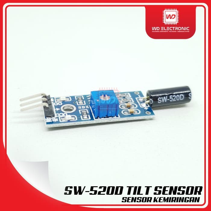 Jual SW520D SW-520 ANGLE TILT 3 PIN SWITCH SENSOR MODULE SENSOR ...