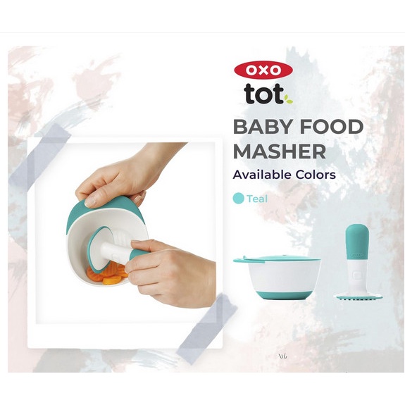 Jual Oxo Tot Baby Food Masher Processor Fresh - Alat MPASI Bayi Manual Blend | Shopee Indonesia