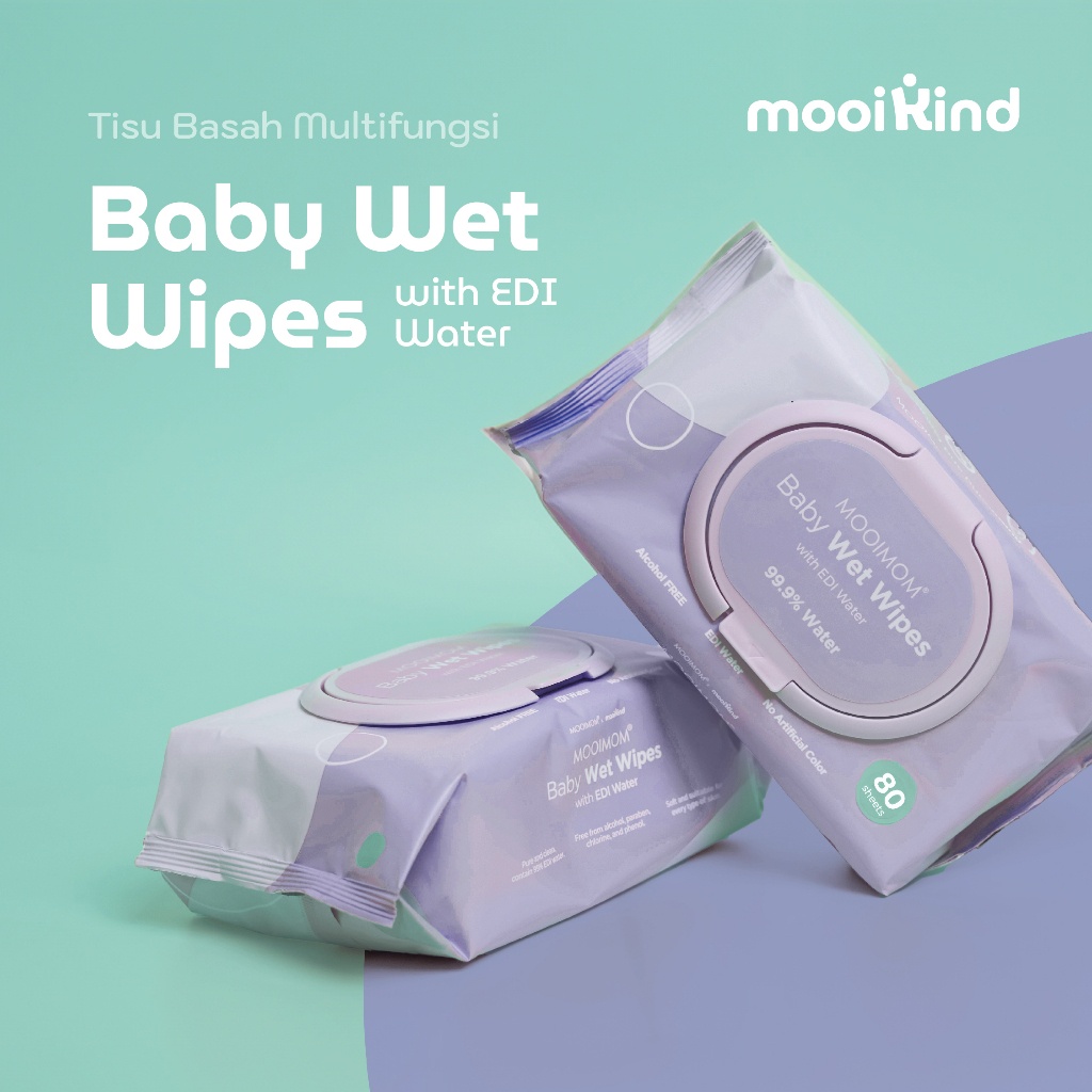 Jual MOOIKIND x MOOIMOM Baby Wet Wipes with EDI Water 80 sheets ... Jual MOOIKIND x MOOIMOM Baby Wet Wipes with EDI Water 80 sheets ...