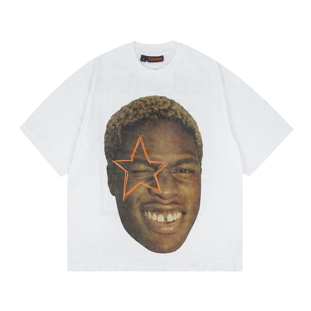 Jual KKONTENER DANIEL CAESAR RELAXED FIT TSHIRT WHITE - Official ...