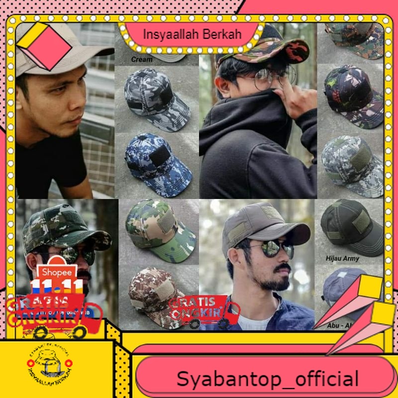Jual COD | Topi Taktikal / Topi Tactical / Topi Komando / Topi Militer ...