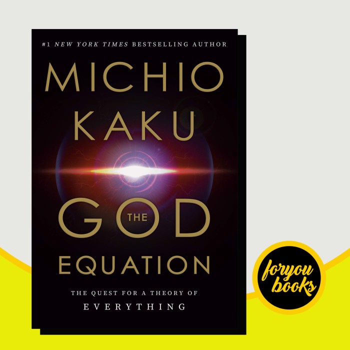Jual The God Equation: The Quest for a Theory of Everything Michio Kaku ...