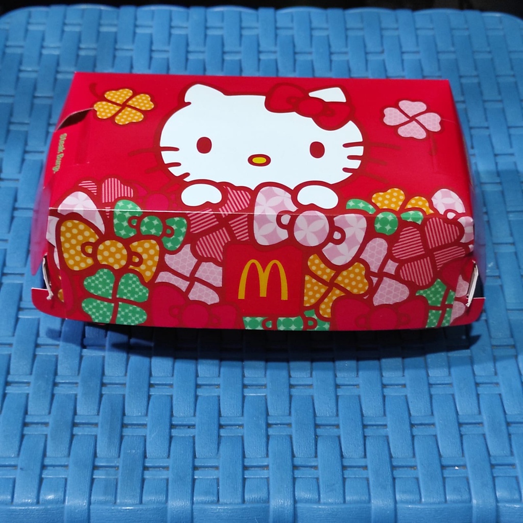 Jual KOTAK MAKAN SANRIO HELLO KITTY MCD MCDONALDS BEKAL DUS TEMPAT ...