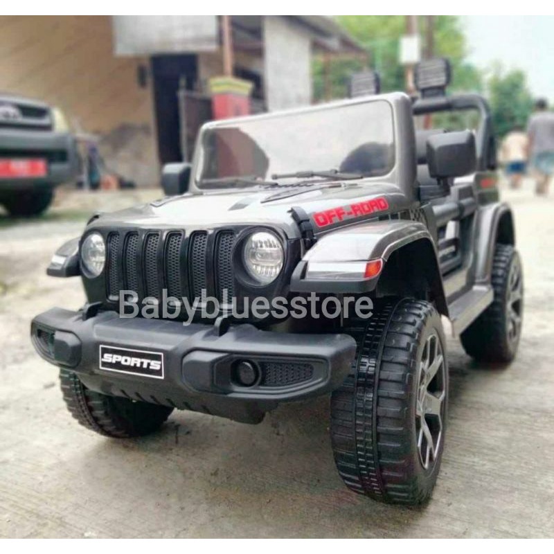 Jual Mobil Aki Anak Jeep Off road PMB M8288 Dual & UTX M8788 Dual - Abu ...