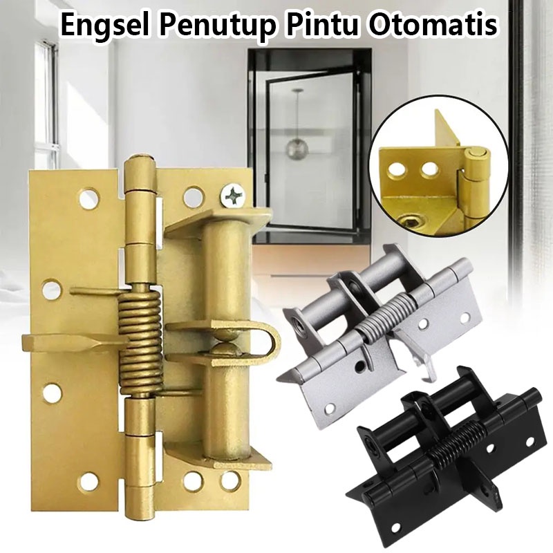 Jual Engsel Penutup Pintu Otomatis Spring Door Closer Engsel Metal ...