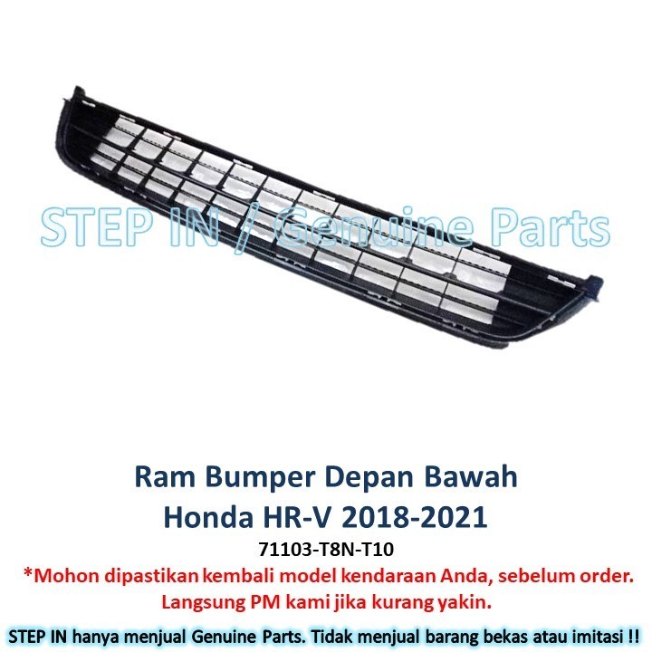 Jual Kisi kisi Grill bumper Bawah Honda HRV HR-V Ram Lower Grille ...