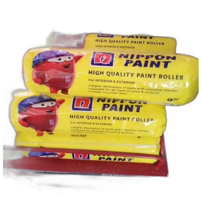 Jual Refill Roll Cat Premium Nippon Paint Ukuran 9" | Shopee Indonesia