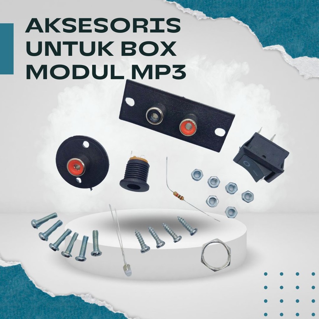 Jual Aksesori Box Modul MP3 - Perlengkapan Lengkap untuk Box MP3 DIY ...