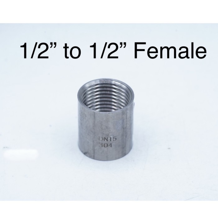 Jual Konektor Sambungan Coupling Fiting Drat Dalam Nipel Pipa Besi 1/2 ...