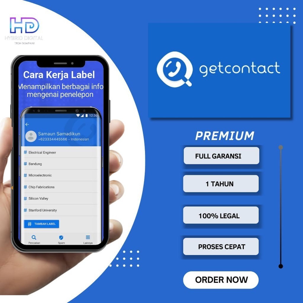 Jual Getcontact Premium 1 Tahun Bisa Perpanjang Akun Lama (ios/android) | Shopee Indonesia