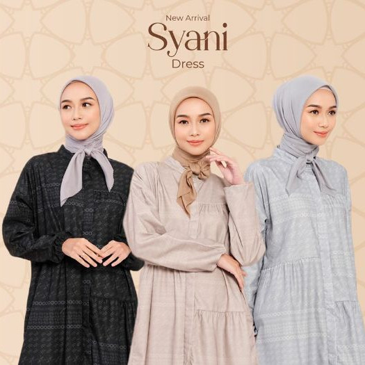 Jual MYLADY HIJAB SYANI DRESS BISA BAYAR DI TEMPAT COD | Shopee Indonesia