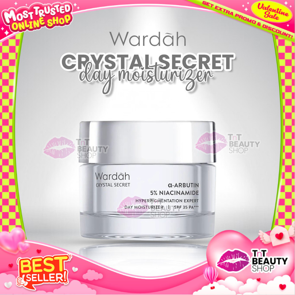 Jual Wardah Crystal Secret Day Cream SPF 35 PA+++ | White Secret - 30gr ...