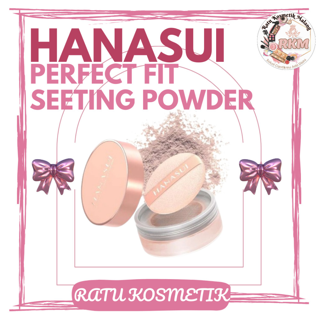 Jual RATU Hanasui Perfect Fit Setting Powder Foundation | Loose Powder ...