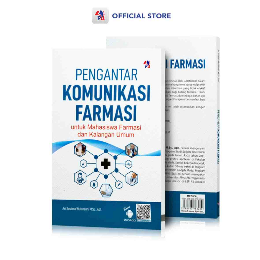 Jual Buku Farmasi Pengantar Komunikasi Farmasi untuk Mahasiswa Dan Umum / Pustaka Baru Press ...