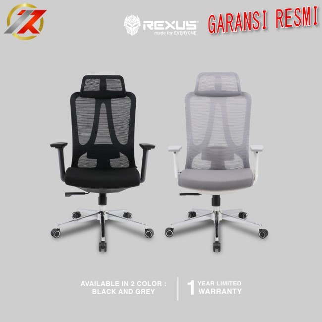 Jual REXUS NC3 Ergonomic Chair Kursi Kantor NC-3 / NC3 Office Chair ...