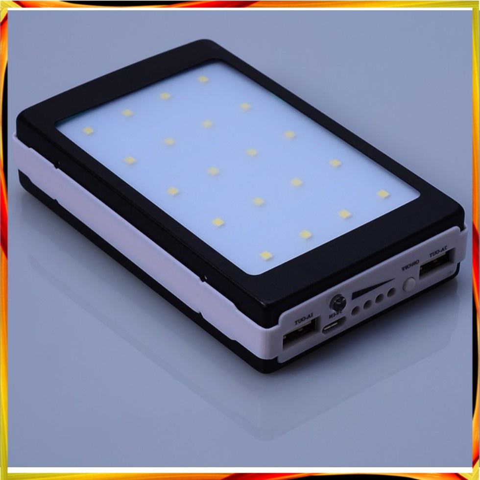 Jual Power Bank DIY Rakit Sendiri Tenaga Solar dengan Lampu LED Tenaga ...