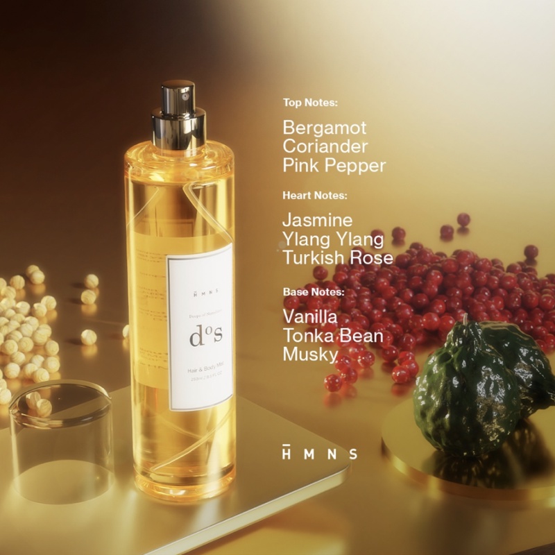 Jual GLAM - HMNS Hair and Body Mist Drop of Sunshine - Parfum Humans ...