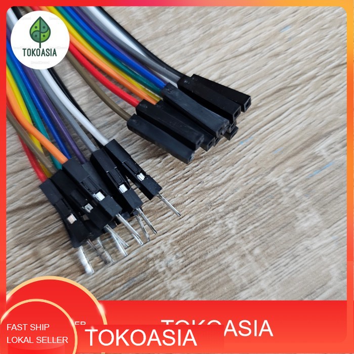 Jual Kabel jumper male to female 10 pin (20cm) | Shopee Indonesia