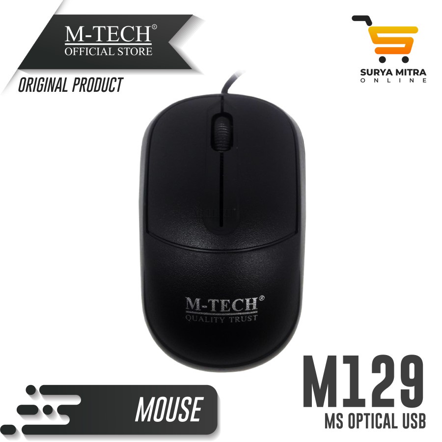 Jual Mouse M-Tech MT-129 USB Optical Mouse | Shopee Indonesia
