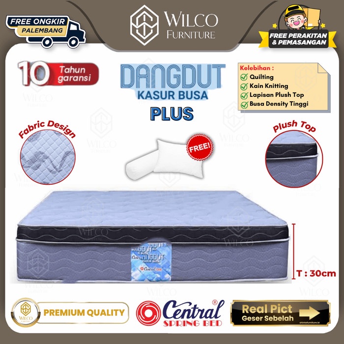 Jual Kasur Busa Central Plus Dangdut Plus Foam / Matras Busa Garansi ...