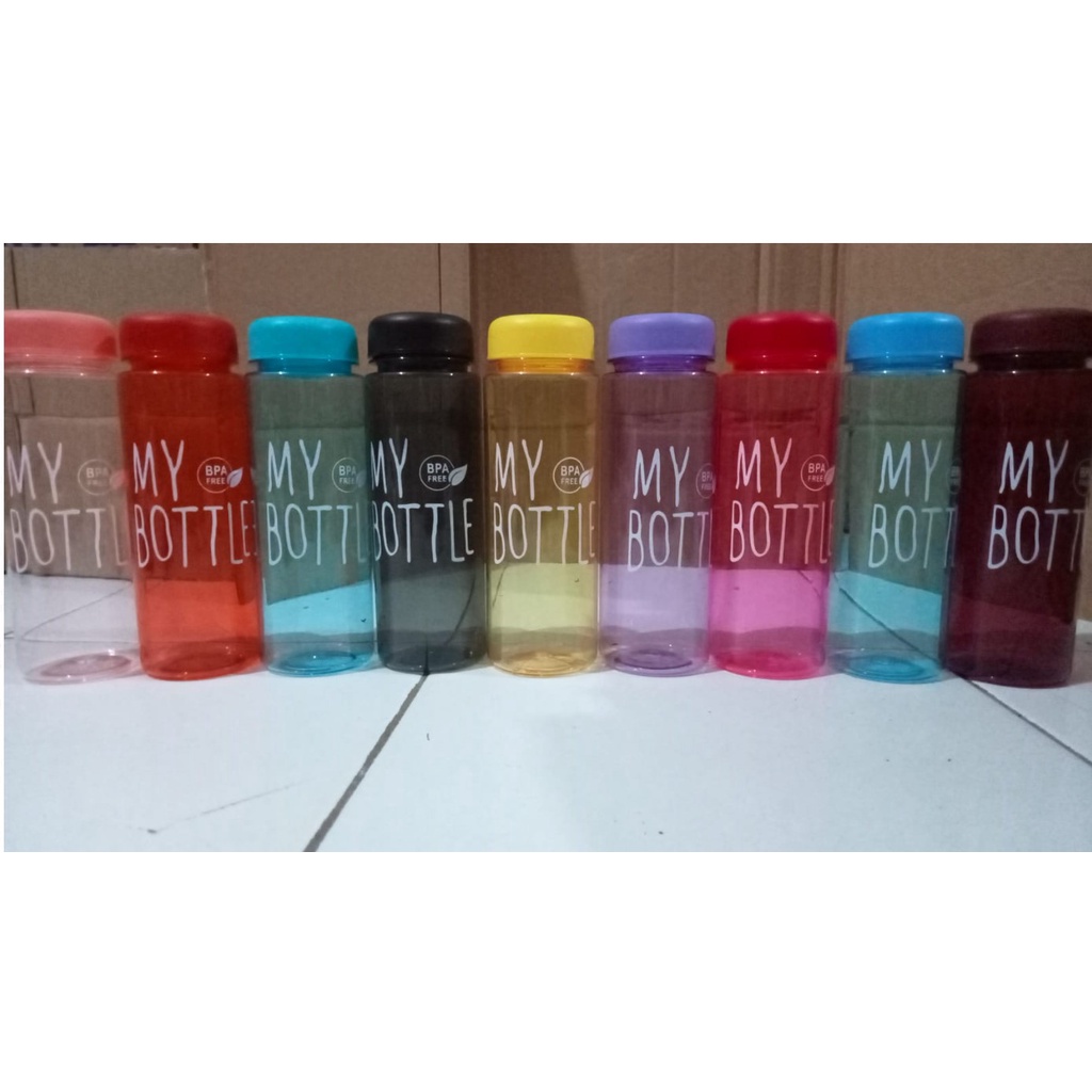 Jual Botol Air Minum MY BOTTLE Water (Warna RANDOM) | Shopee Indonesia