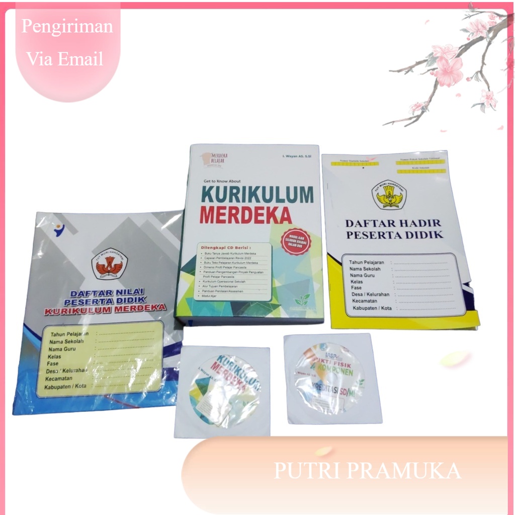 Jual BUKU FISIK RPP/MODUL AJAR KURIKUM MERDEKA SD SMP SMA BONUS CD | Shopee Indonesia