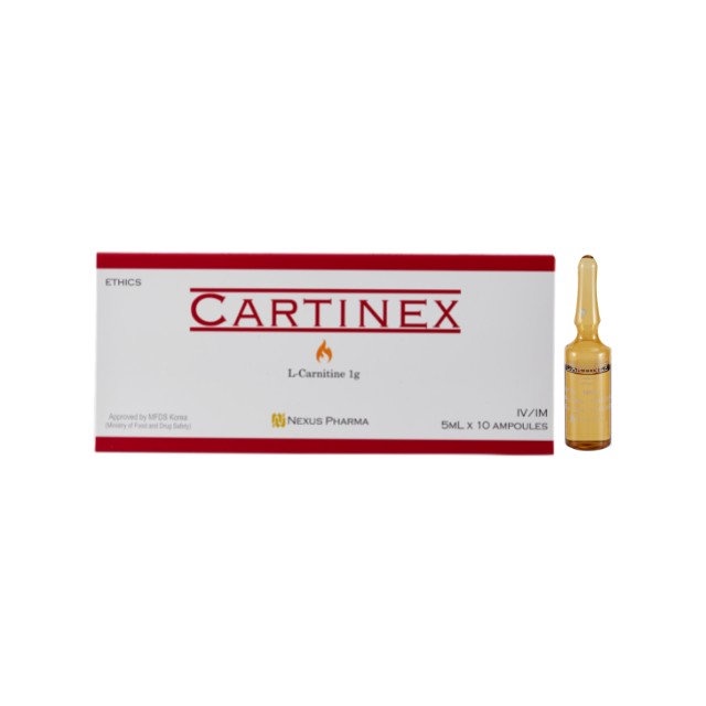 Jual Cartinex Injection Ampul L-Carnitine Slimming BOX isi 10 | Shopee ...