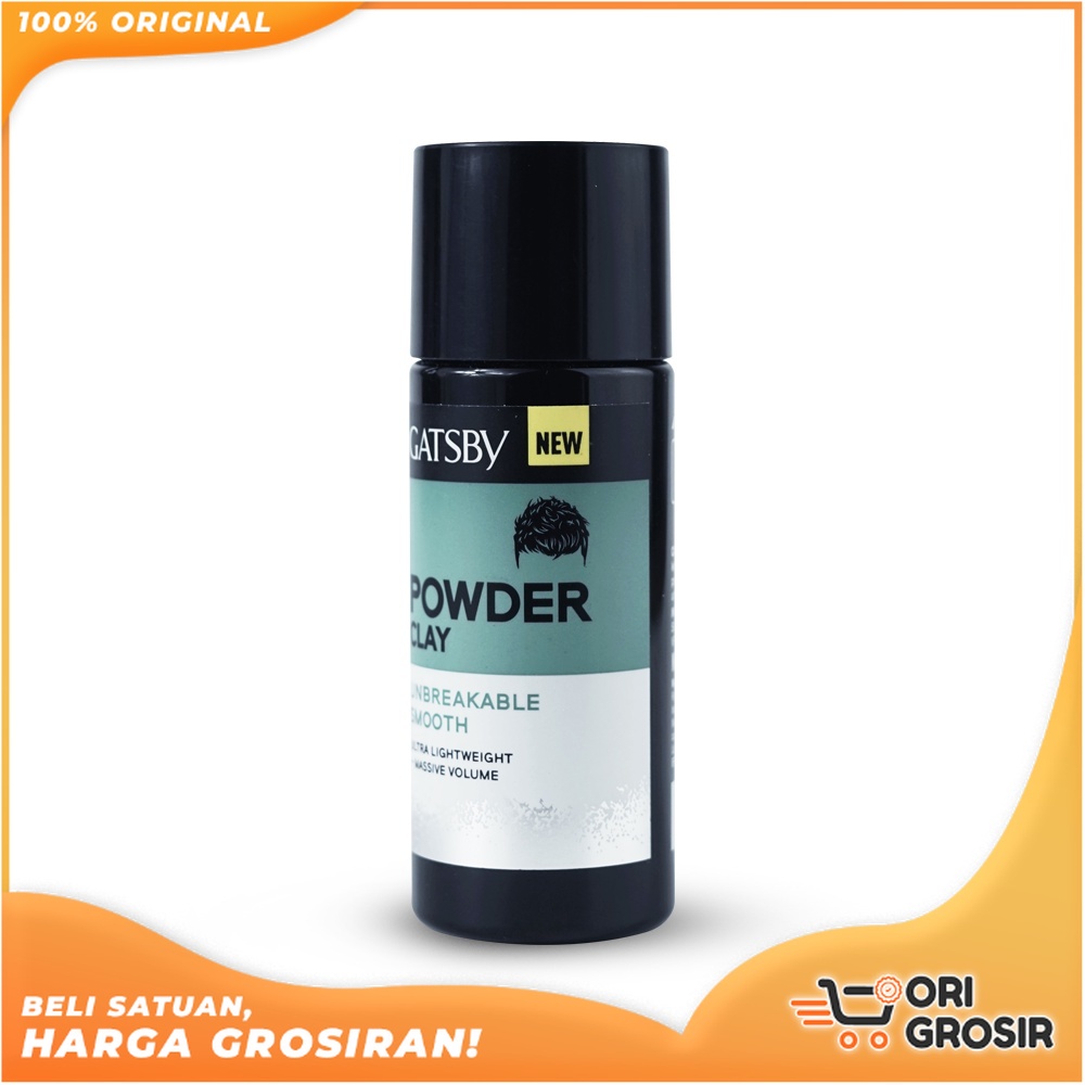 Jual ORI Grosir GATSBY Powder Clay Unbreakable Smooth 20g | Shopee ...