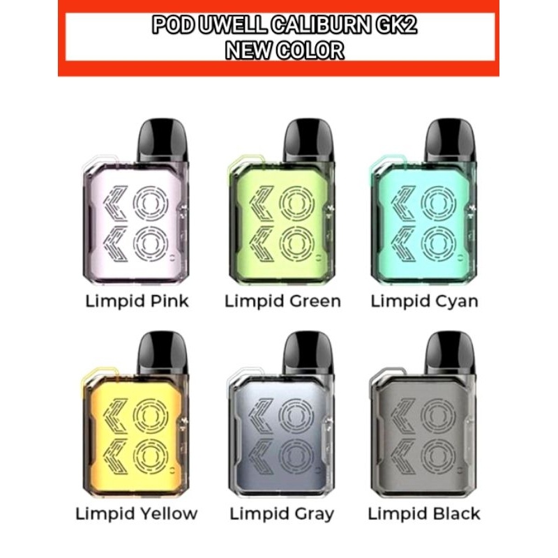 Jual Device Pod Uwell Caliburn GK 2 Limited Edition | Shopee Indonesia