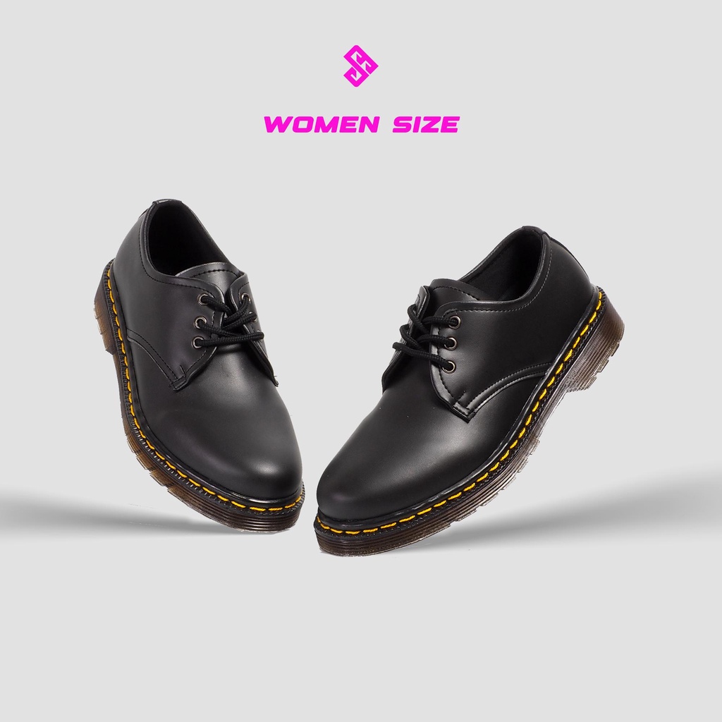 Jual BT KOBE V2 BLACK sepatu oxford docmart wanita sepatu docmart cewek ...